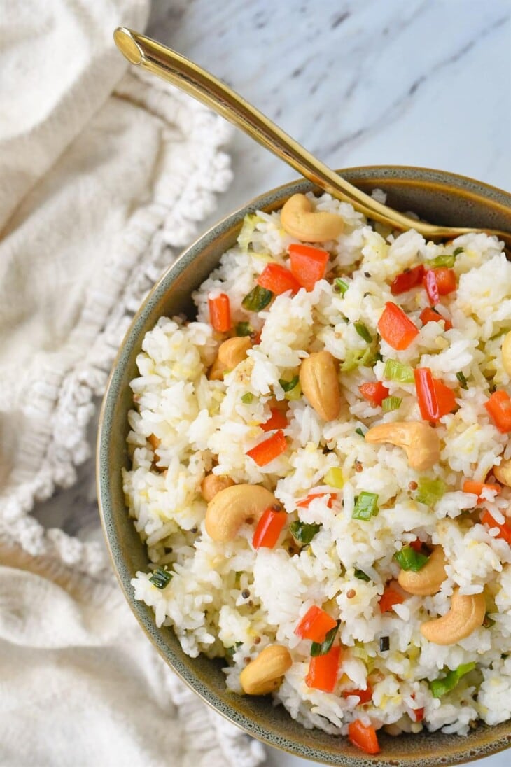 Cashew Rice | Leigh Anne Wilkes