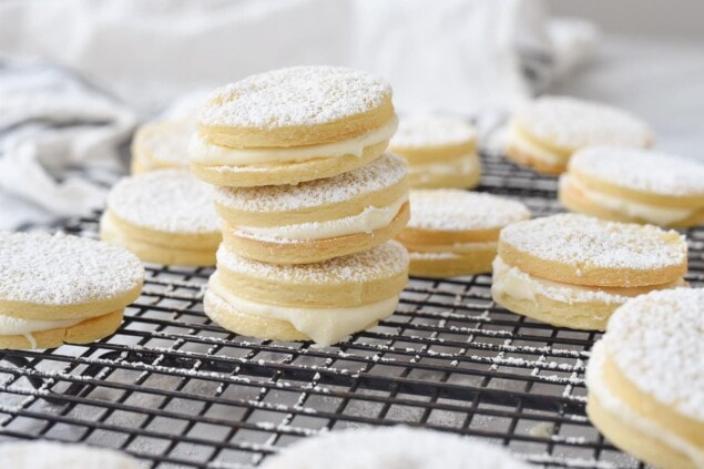 Lemon Cream Sandwich Cookies | Recipe by Leigh Anne Wilkes