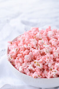 Pink Popcorn {Colored Popcorn} Recipe | by Leigh Anne Wilkes