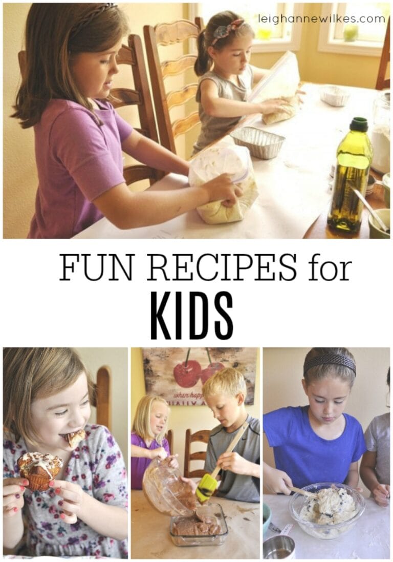Fun Recipes for Kids | Leigh Anne Wilkes | Teaching Kids to Cook