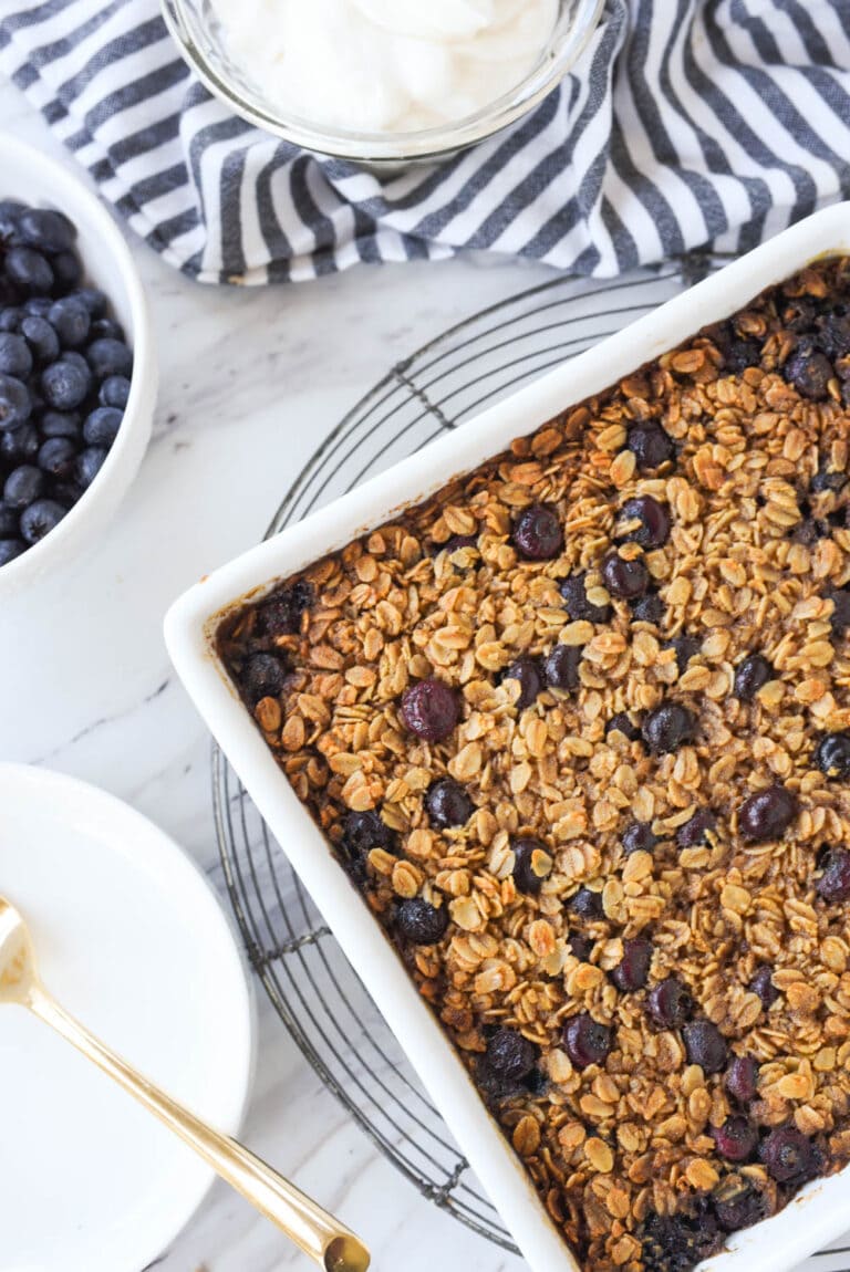 Bake Oatmeal | Recipe by Leigh Anne Wilkes