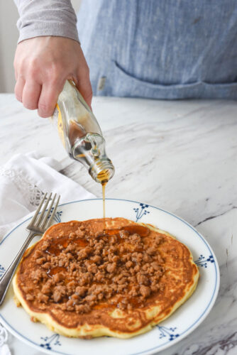 Cinnamon Streusel Pancakes | by Leigh Anne Wilkes