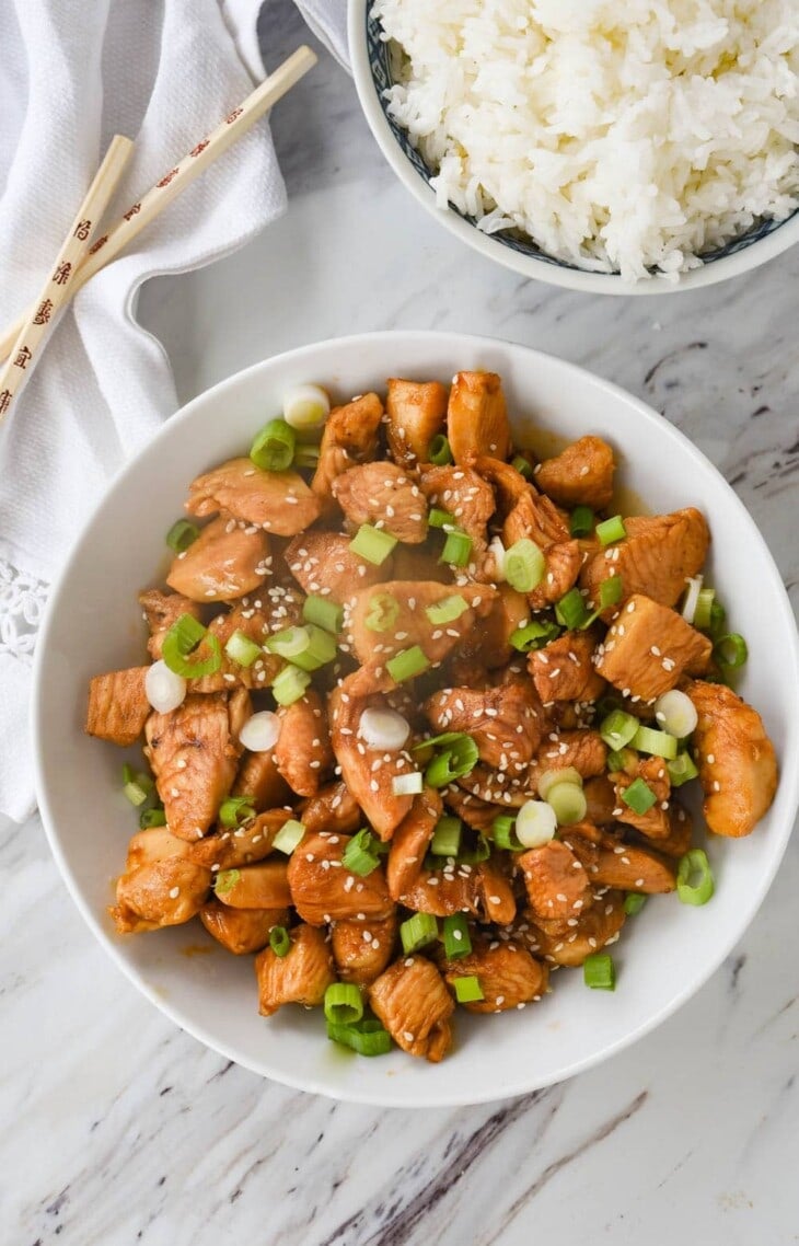 Sesame Chicken | 30 Minute Dinner from Leigh Anne Wilkes