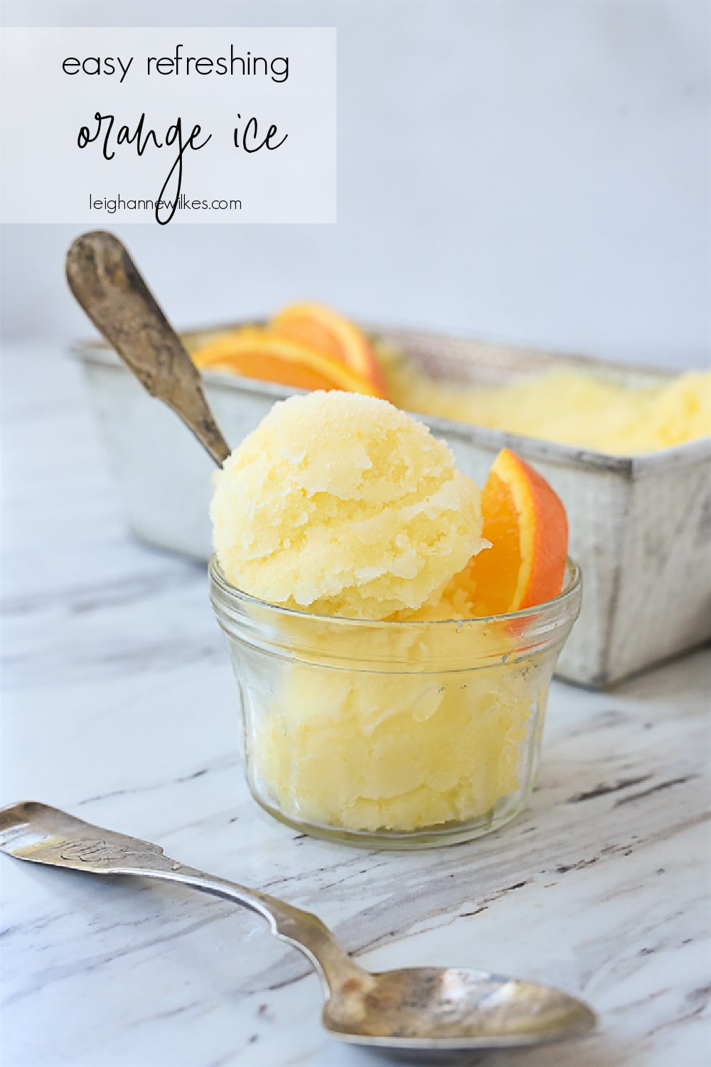 Refreshing Orange Ice Recipe | by Leigh Anne Wilkes