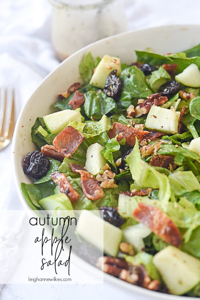 Autumn Apple Salad Recipe | by Leigh Anne Wilkes