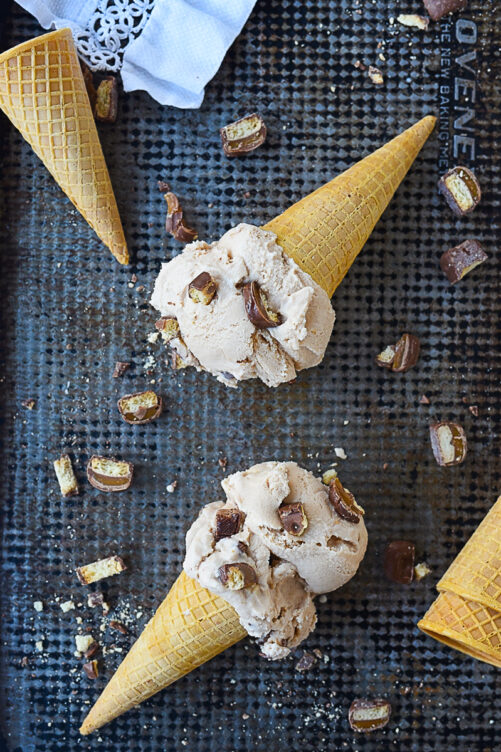 Candy Bar Ice Cream Recipe | by Leigh Anne Wilkes