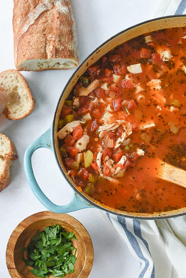 Italian Turkey Soup Recipe | by Leigh Anne Wilkes