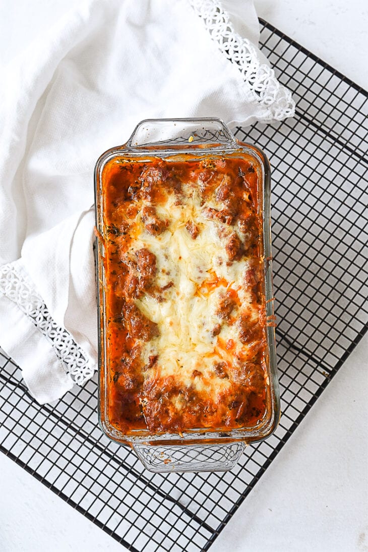 Small Batch Lasagna for Two | Recipe by Leigh Anne Wilkes