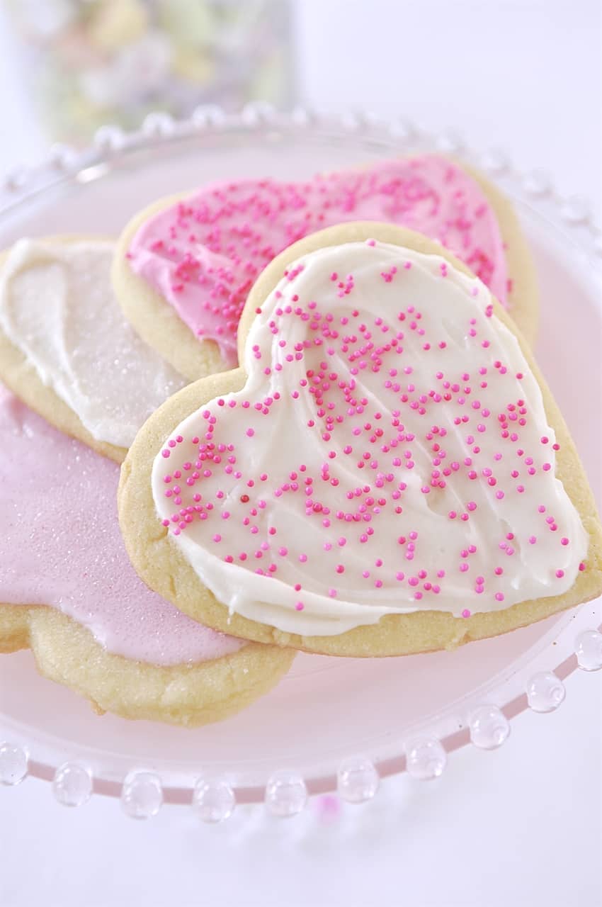 Heart Shaped Sugar Cookies