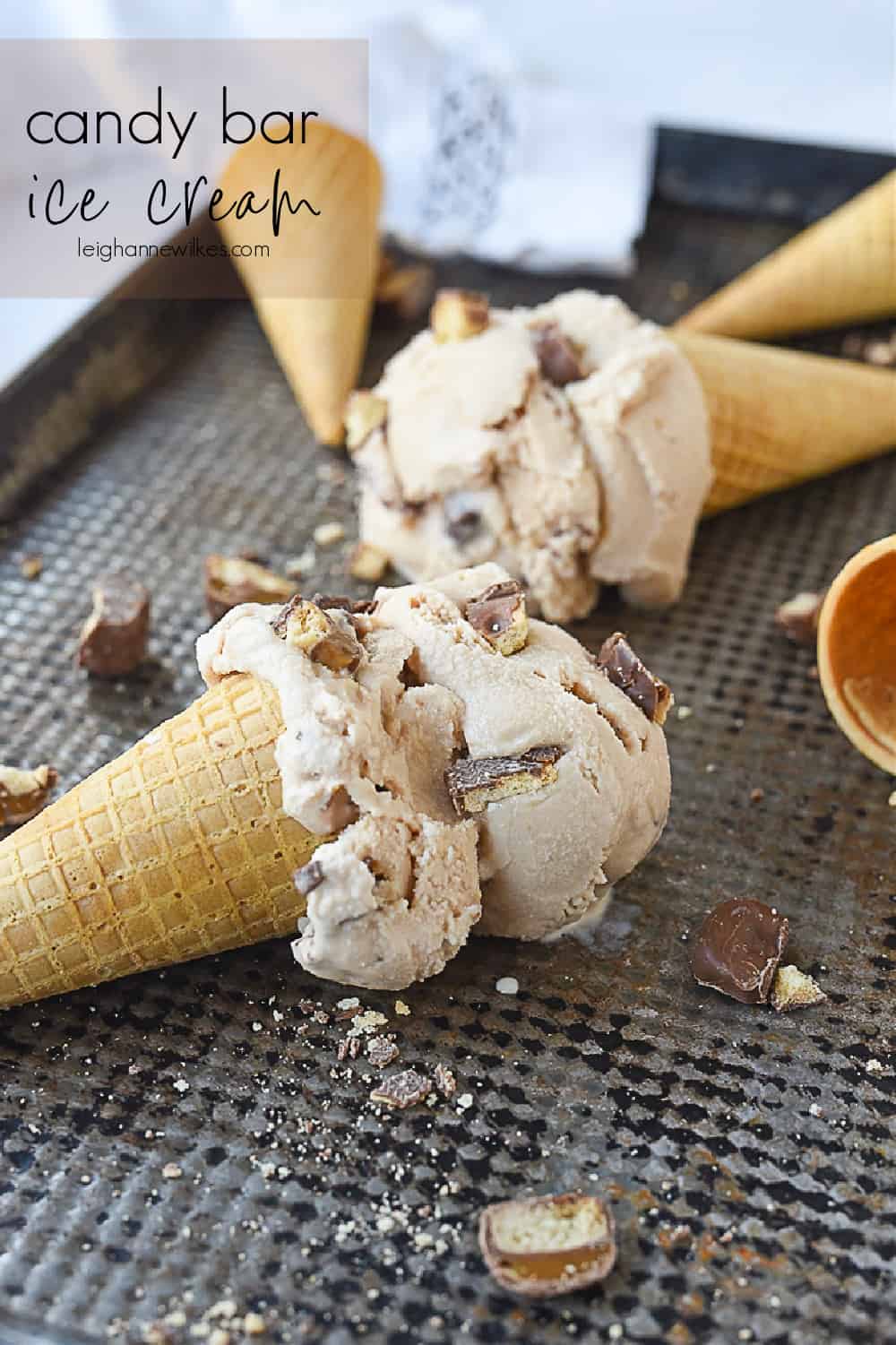 Candy Bar Ice Cream Recipe | by Leigh Anne Wilkes