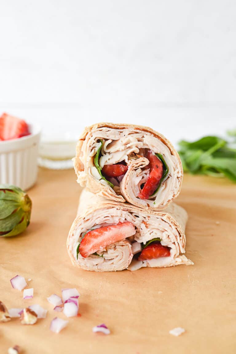 Easy Turkey Strawberry Wrap | by Leigh Anne Wilkes
