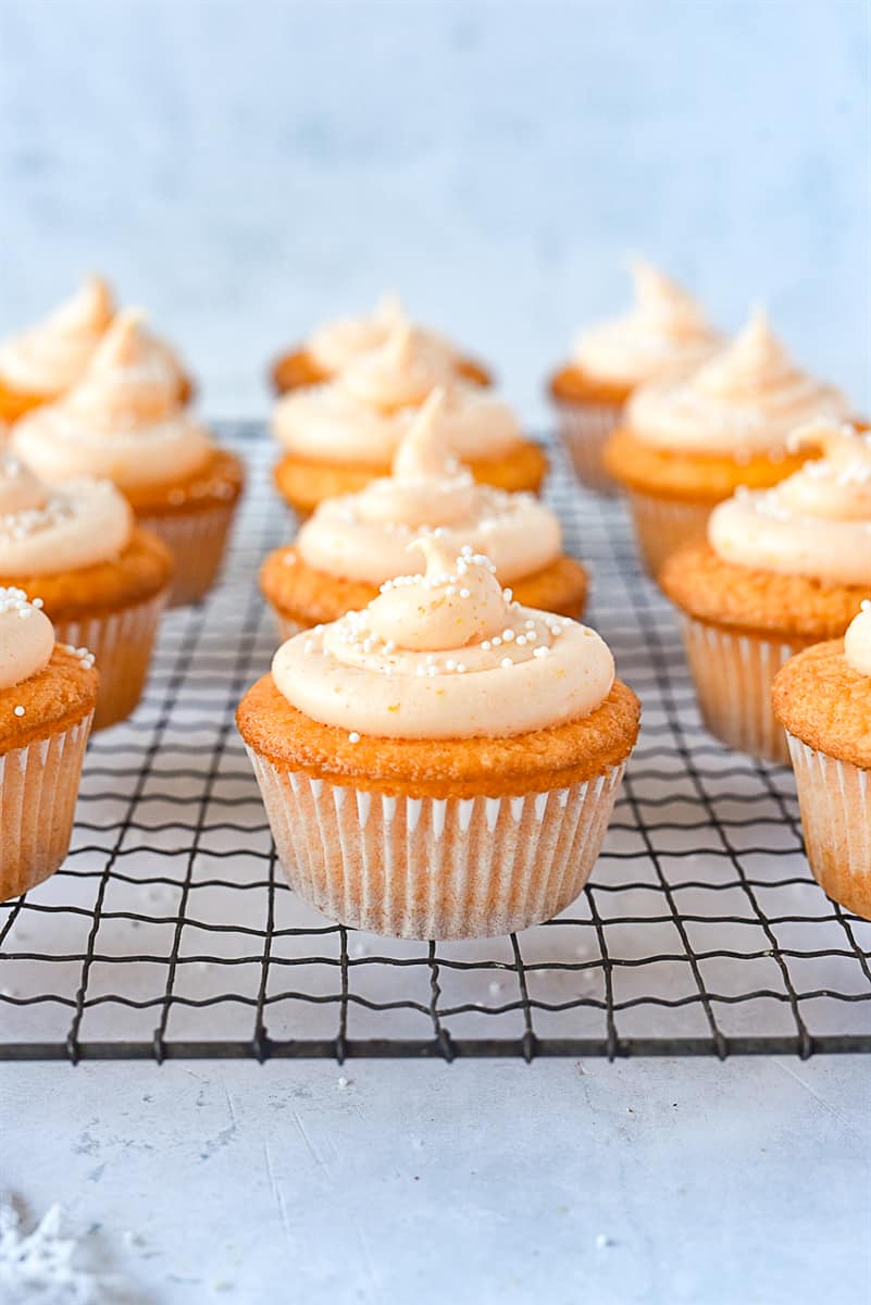 Orange Cupcakes