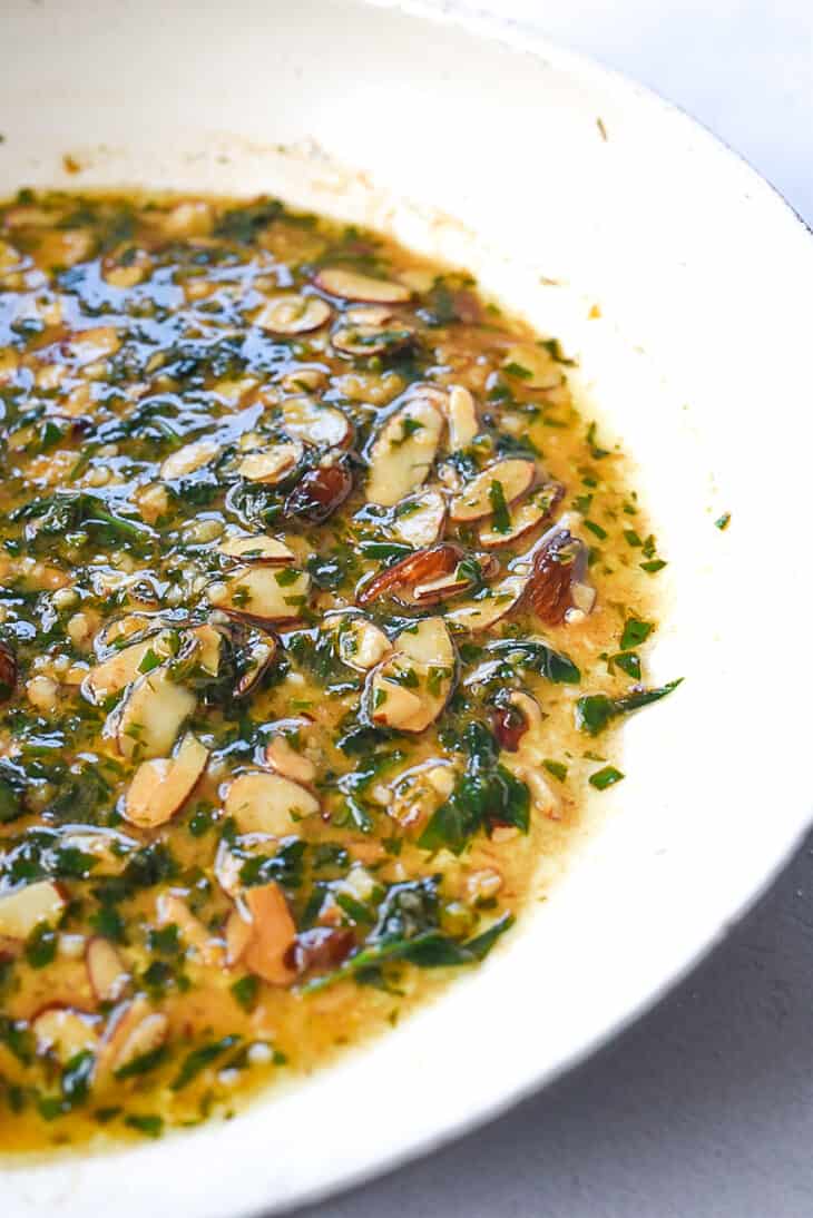 Chicken Amandine Recipe - dinner in under fifteen minutes