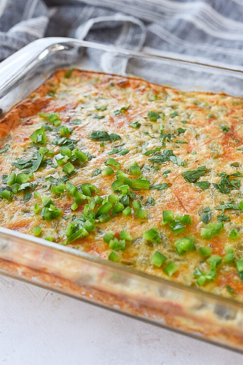 Chile Relleno Breakfast Casserole | Leigh Anne Wilkes