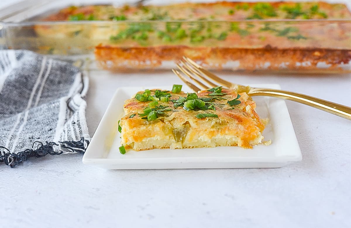 Chile Relleno Breakfast Casserole | Leigh Anne Wilkes