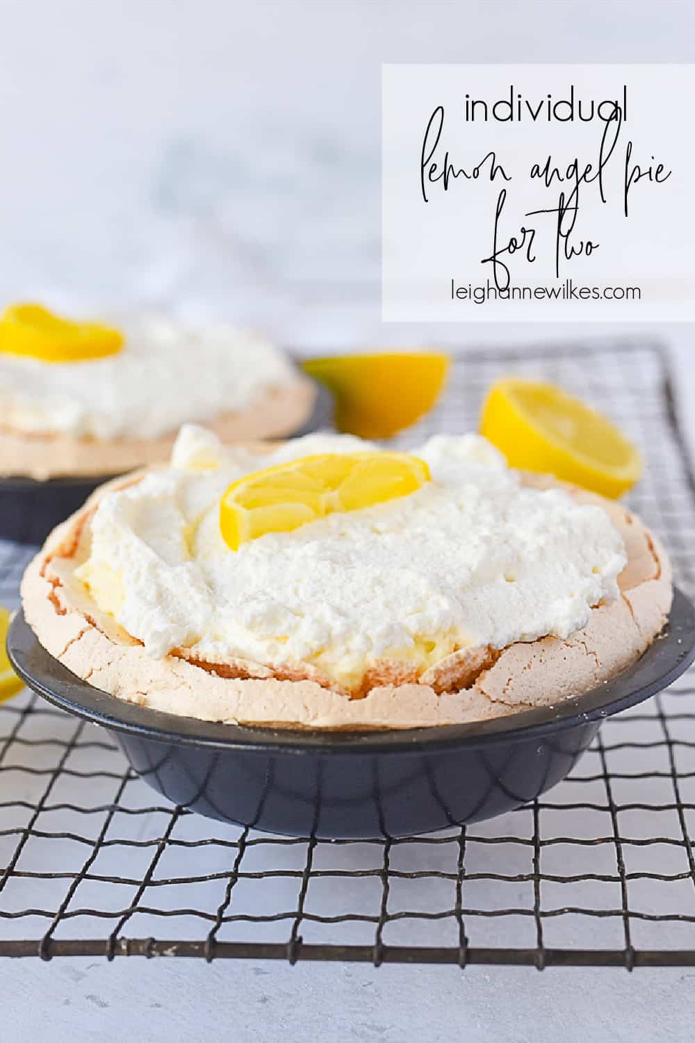 Lemon Angel Pie for Two Recipe | by Leigh Anne Wilkes