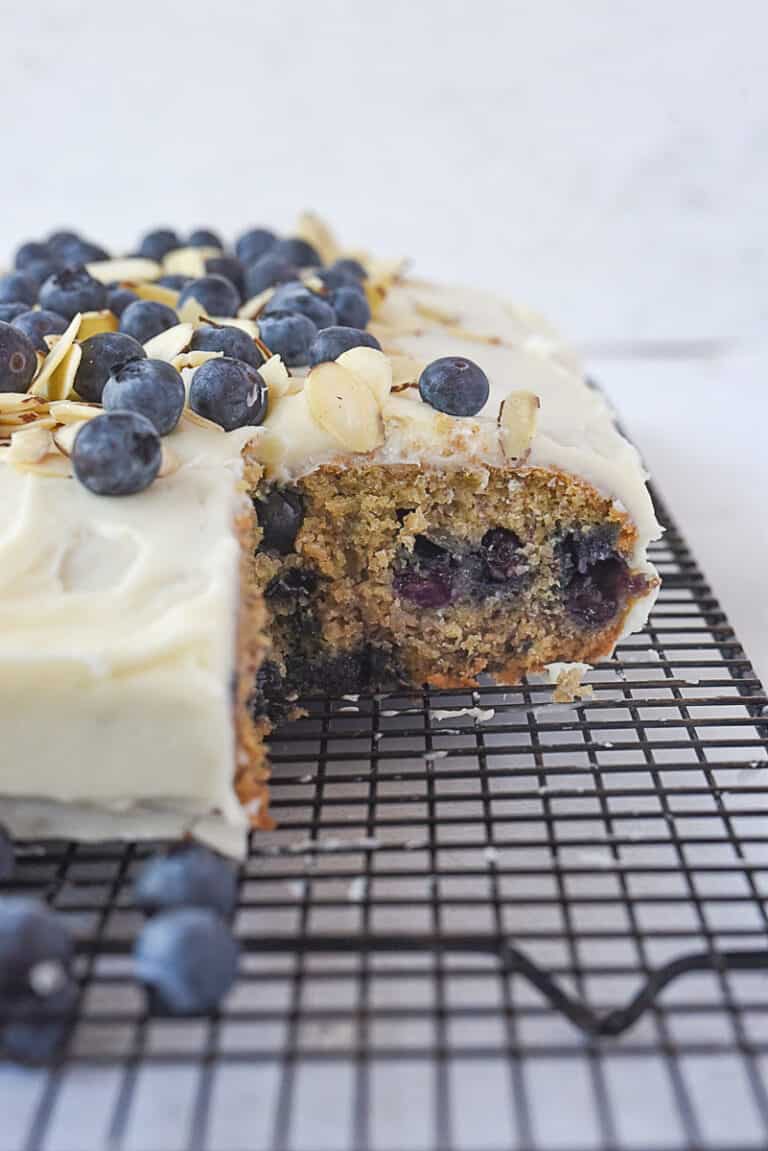 Blueberry Banana Cake | Leigh Anne Wilkes