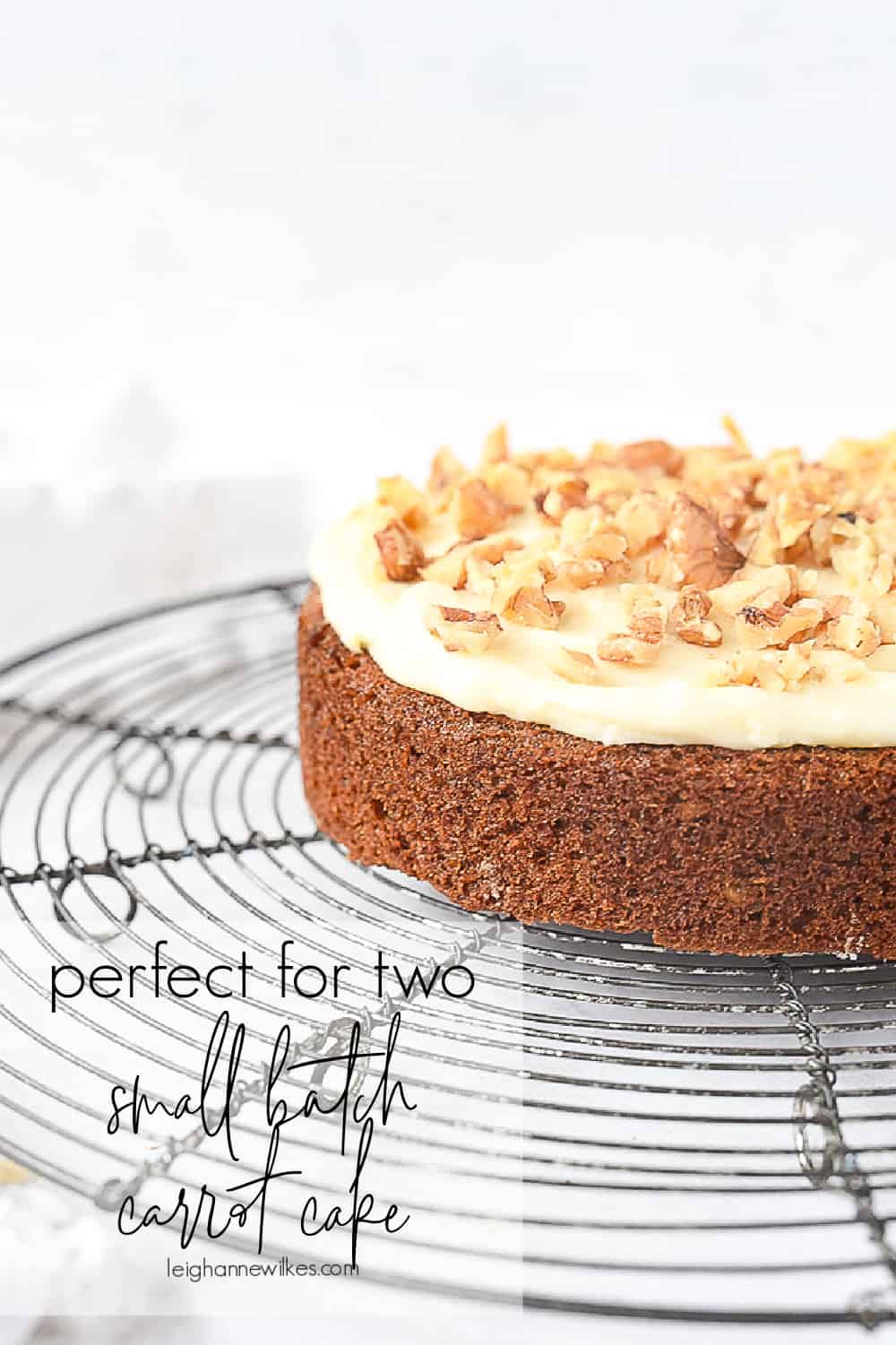 Small Batch Carrot Cake for Two | by Leigh Anne Wilkes