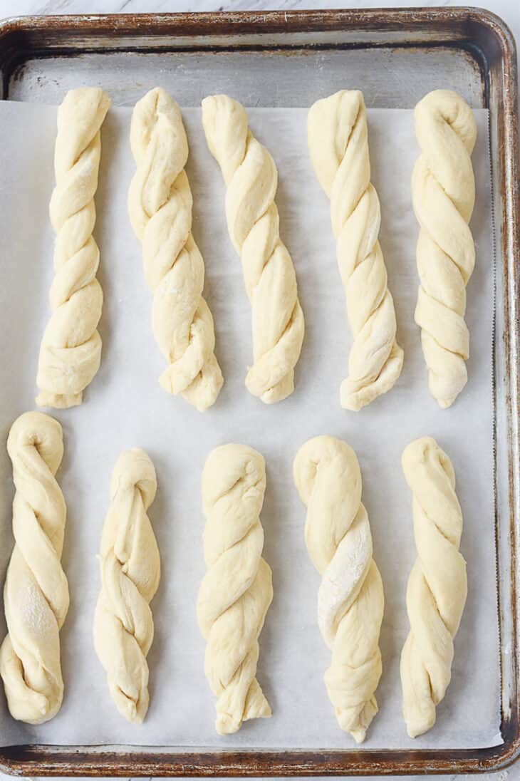 Cinnamon Sugar Breadstick with Cream Cheese Drizzle