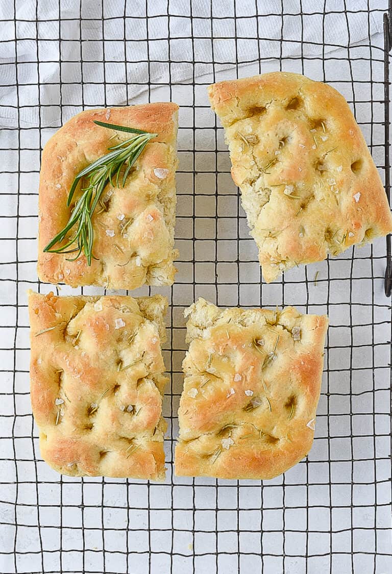 Small Batch Focaccia Bread | Leigh Anne Wilkes
