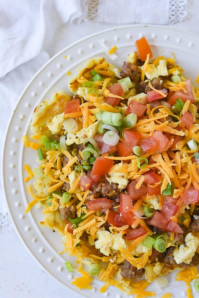 Easy Stacked Breakfast Recipe | by Leigh Anne Wilkes