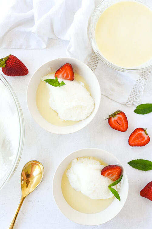 Lemon Snow Pudding Recipe | by Leigh Anne Wilkes