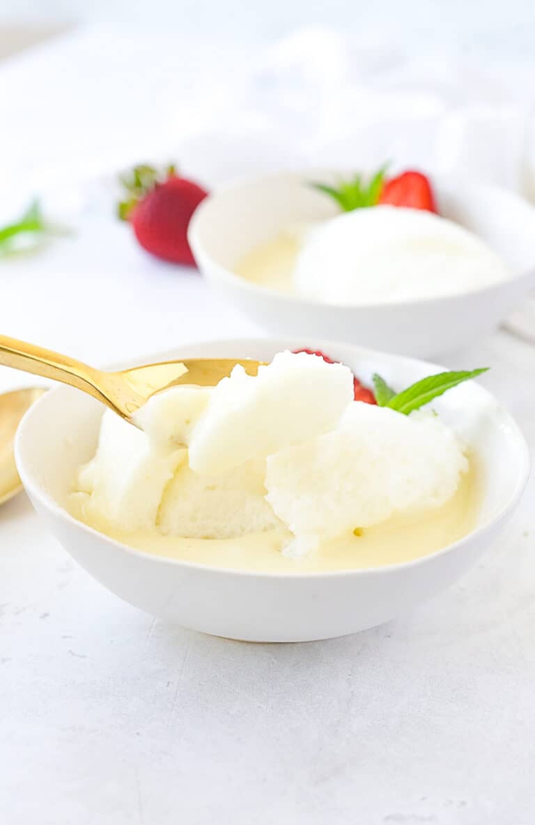 Lemon Snow Pudding Recipe | by Leigh Anne Wilkes