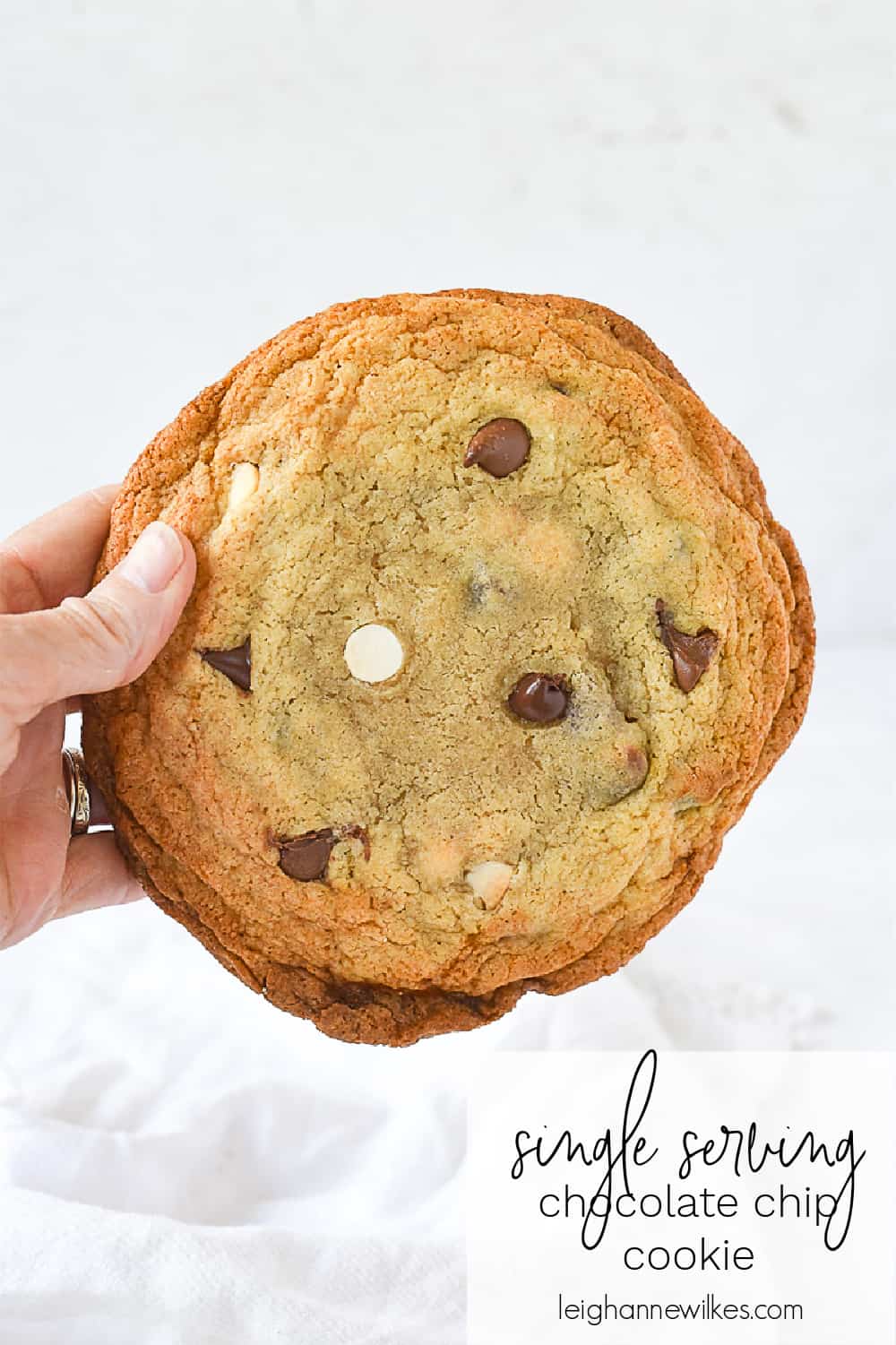 Single Serve Chocolate Chip Cookie | by Leigh Anne Wilkes