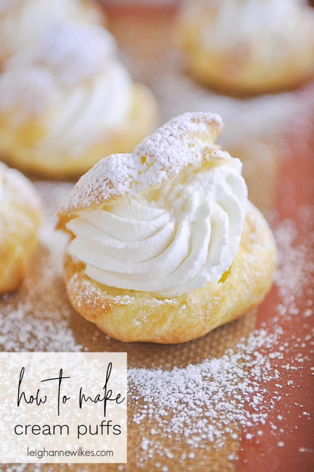 How to Make A Cream Puff | Leigh Anne Wilkes | Cream Puffs