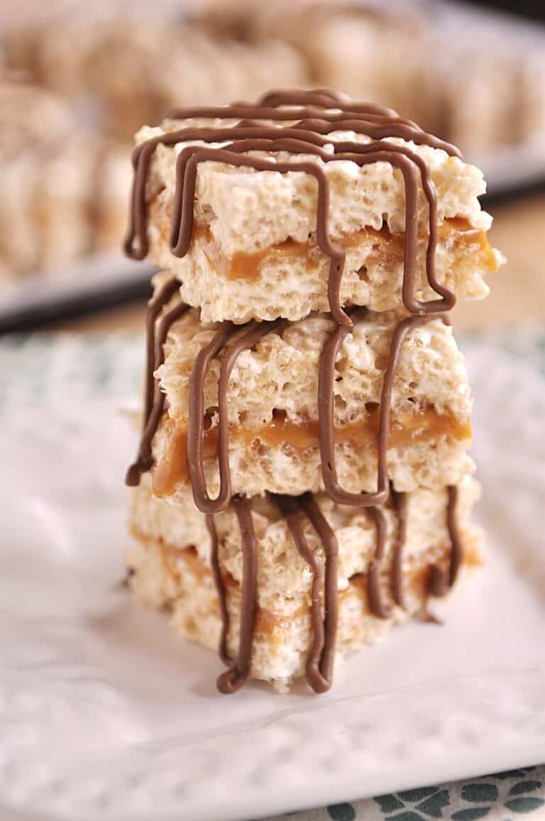 Caramel Rice Krispie Treats | by Leigh Anne Wilkes