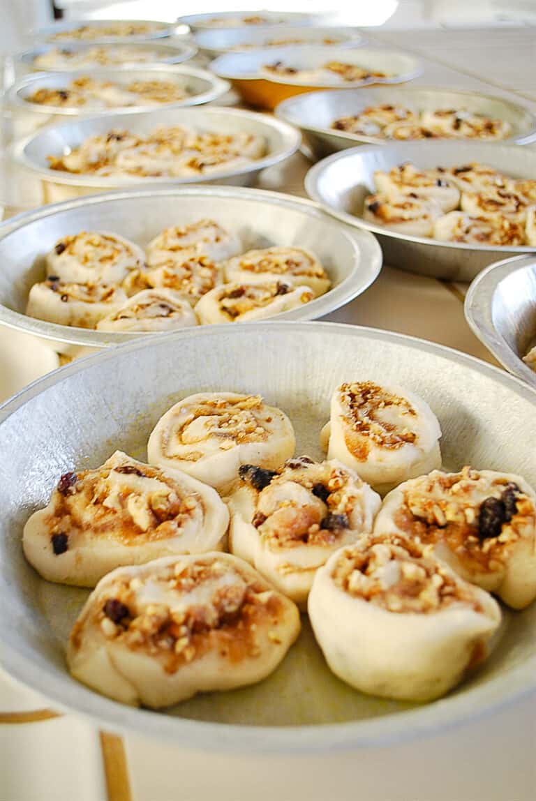 Big Batch Cinnamon Roll Recipe | Leigh Anne Wilkes