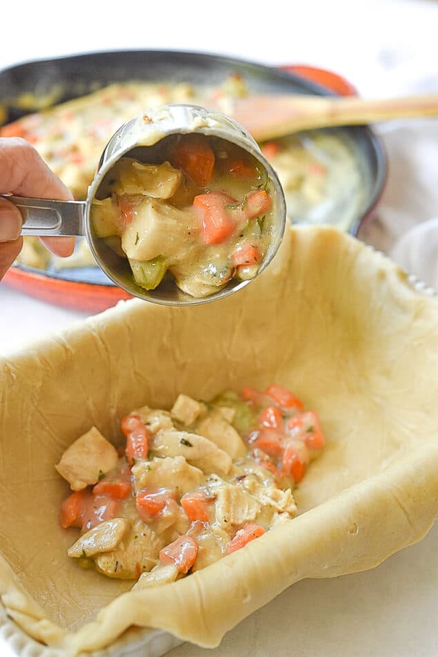 Chicken Pot Pie for Two Recipe | by Leigh Anne Wilkes