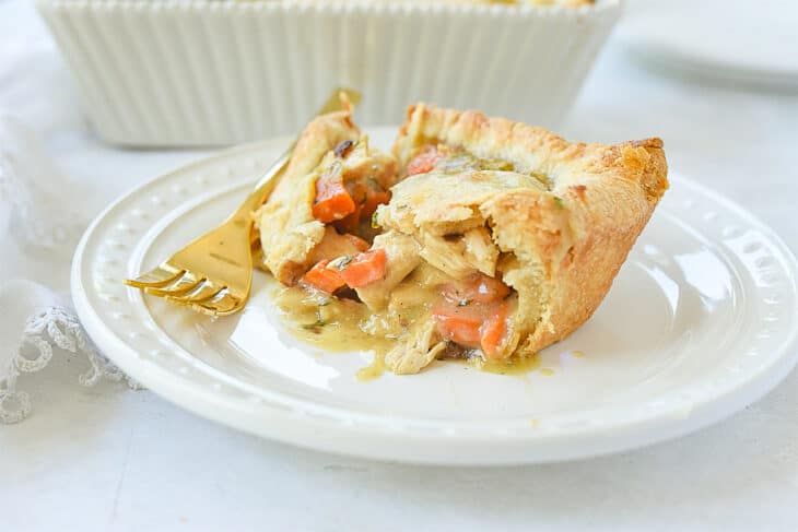 Chicken Pot Pie for Two Recipe | by Leigh Anne Wilkes