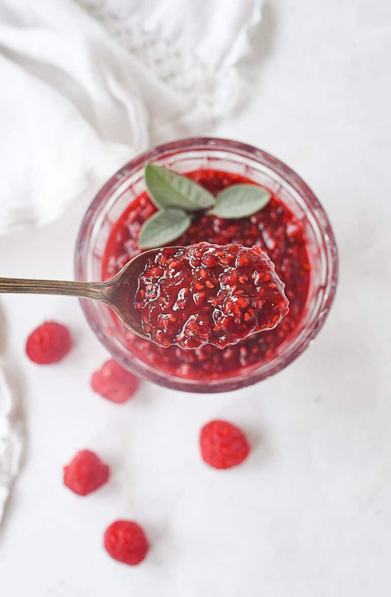 Raspberry Chipotle Sauce | Leigh Anne Wilkes