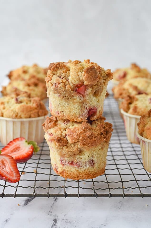Strawberry Muffins | Recipe by Leigh Anne Wilkes
