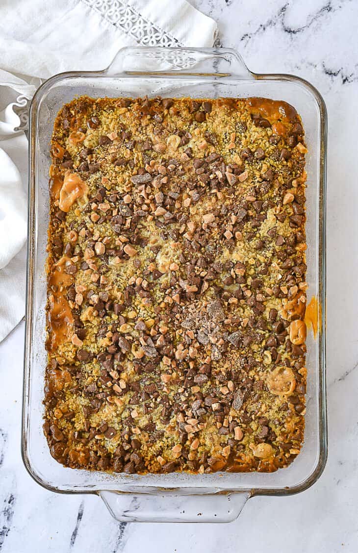 Chocolate Chip Toffee Bars | Recipe by Leigh Anne Wilkes