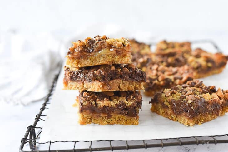 Chocolate Chip Toffee Bars | Recipe by Leigh Anne Wilkes