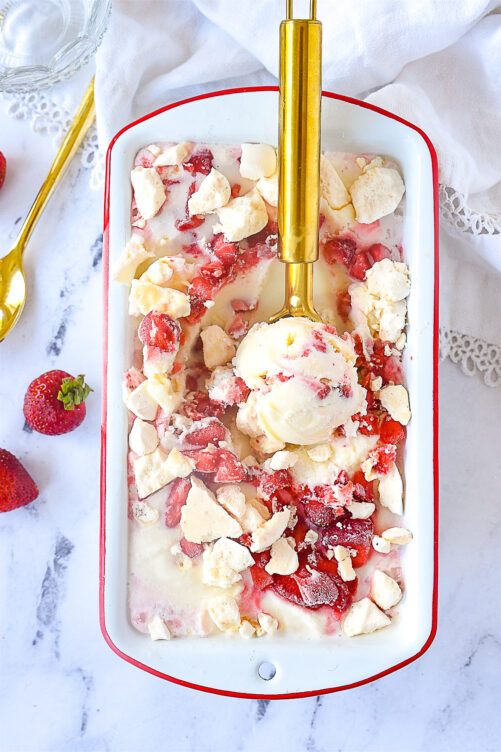 Eton Mess Ice Cream | Recipe by Leigh Anne Wilkes Eton Mess Ice Cream | Recipe by Leigh Anne Wilkes