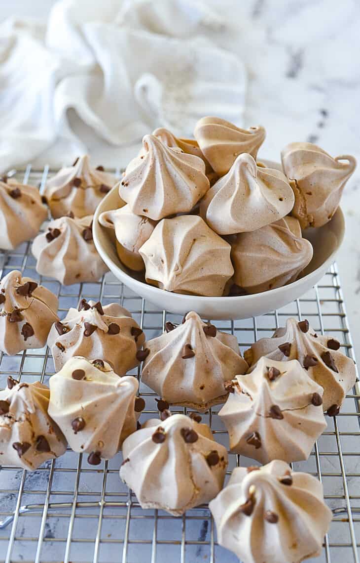 Chocolate Meringue Cookies | by Leigh Anne Wilkes