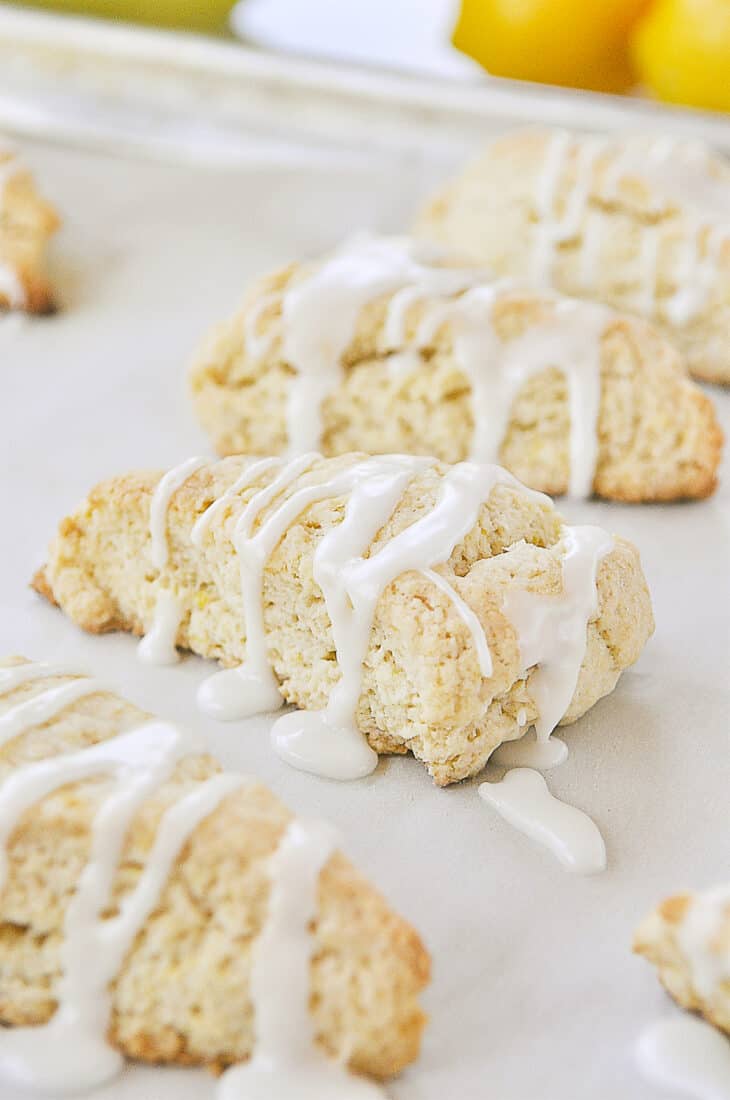 Lemon Scones | Recipe by Leigh Anne Wilkes