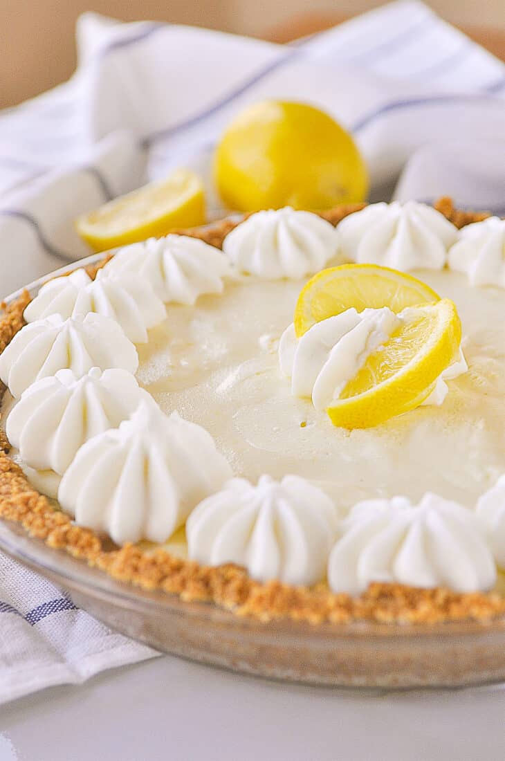 Lemon Chiffon Pie | Leigh Anne Wilkes