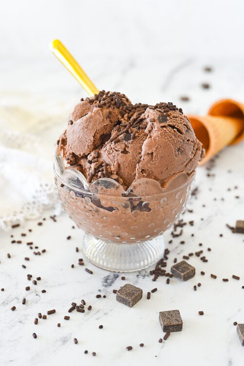 Chocolate Ice Cream Recipe | by Leigh Anne Wilkes