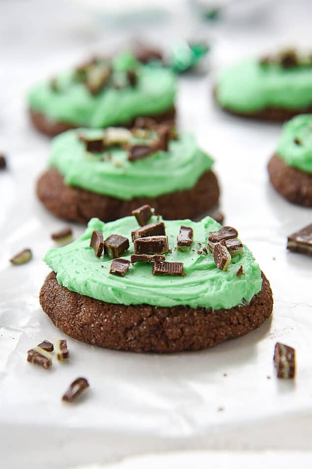 Mint Chocolate Cookies | Recipe by Leigh Anne Wilkes