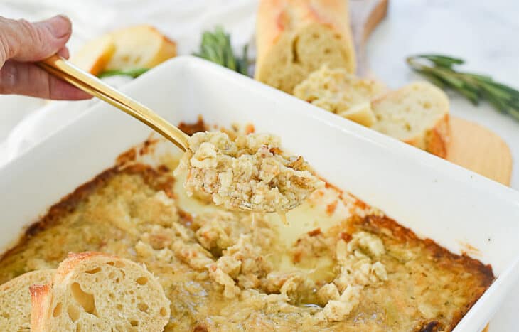 Roasted Garlic Artichoke Dip | Leigh Anne Wilkes