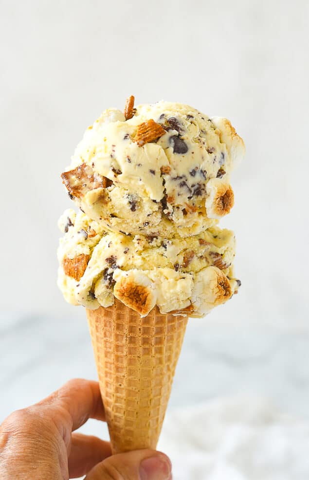 S'mores Ice Cream | Recipe by Leigh Anne Wilkes