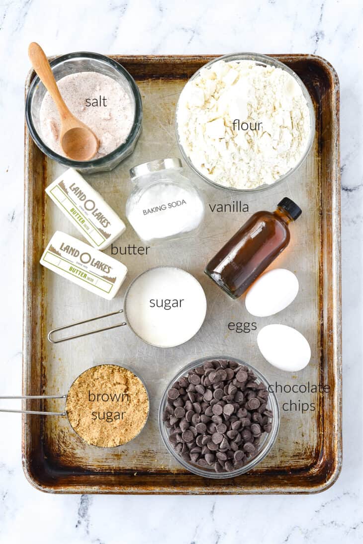 Bakery Style Chocolate Chip Cookies