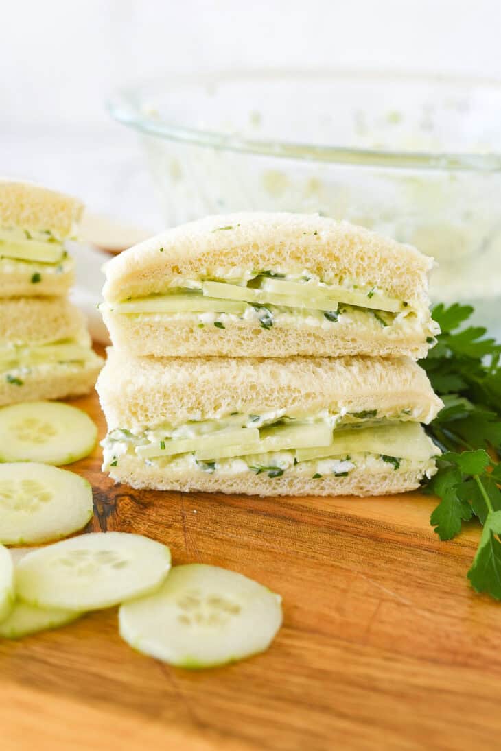 Cucumber Sandwiches | Recipe by Leigh Anne Wilkes