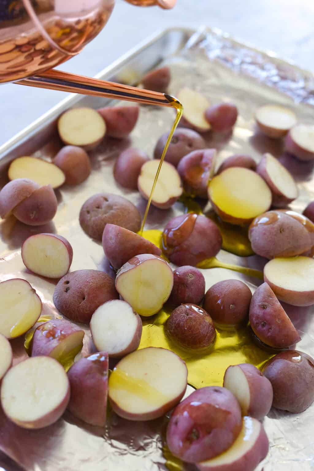Balsamic Roasted Potatoes | Recipe by Leigh Anne Wilkes